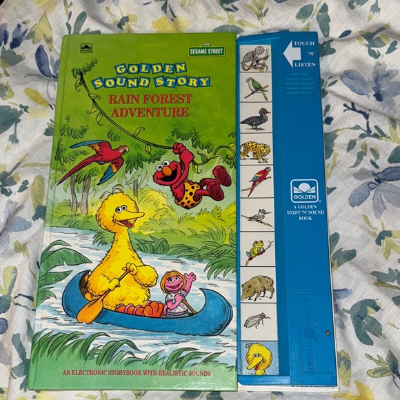 Golden Books | Toys | Golden Sound Story Rain Forest Adventure Book ...